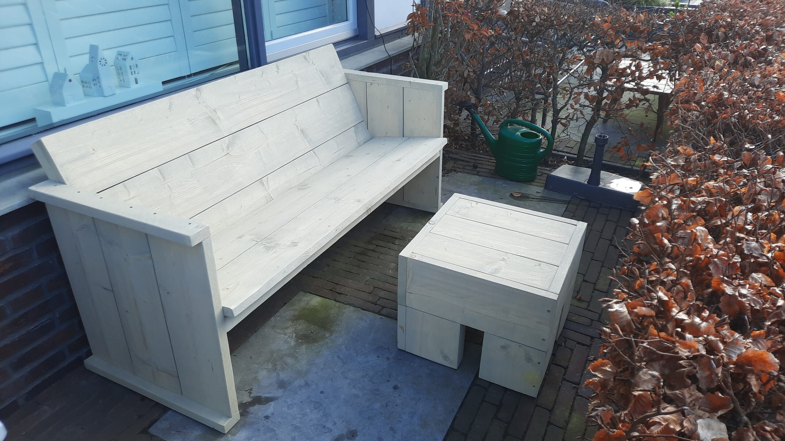 Strandbankje van Steigerhout - Enjoy Steigerhout